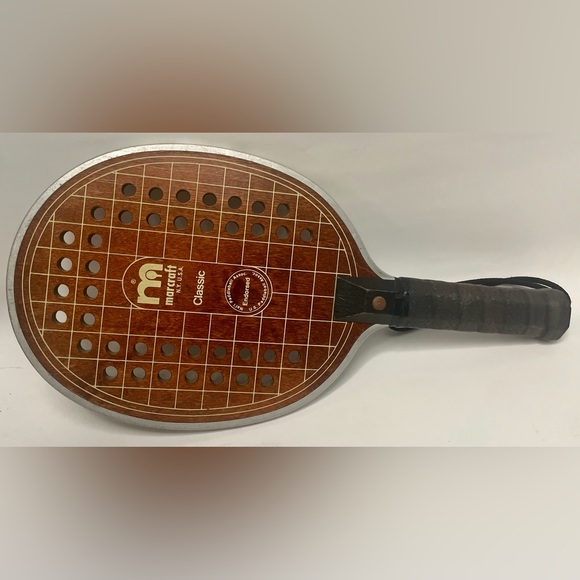 Games | Vintage Marcraft Classic Paddle Ball Racket | Poshmark